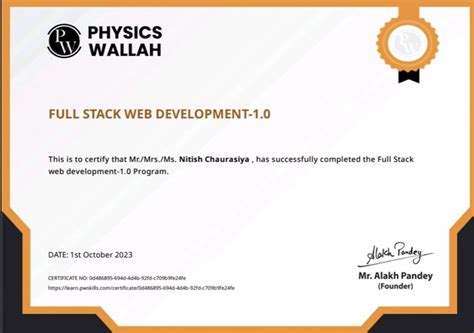 Nitish Chaurasiya On Linkedin Fullstackdevelopment Hardworkpaysoff Techjourneycontinues