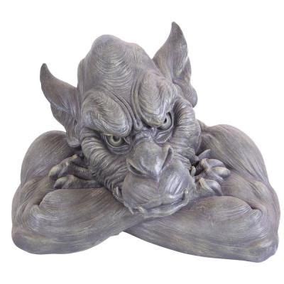 Kelkay Thinking Gargoyle Statue 4401 The Home Depot Gargoyles