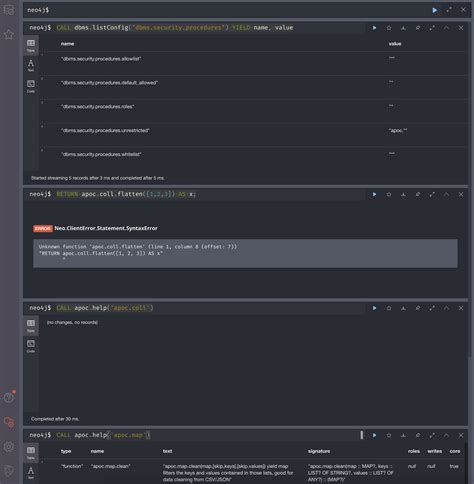 APOC Installation Is Missing Apoc Coll Functions Issue Neo J Contrib Neo J Apoc