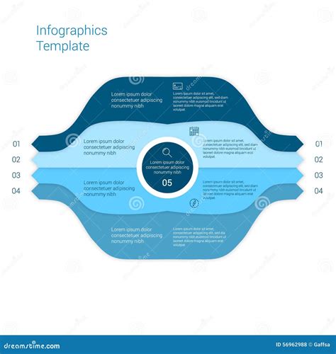 Set Of Infographic Template Layouts Flow Chart Vector Illustration CartoonDealer