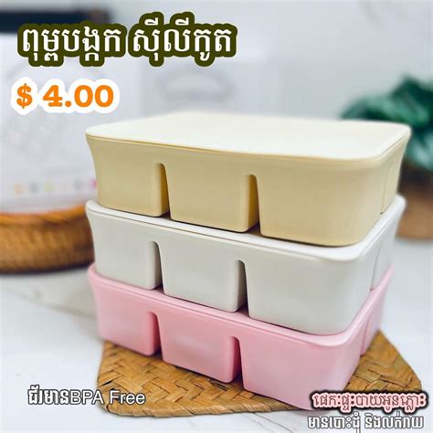 ផ្ទះបាយអូនភ្លោះ ពុម្ព បង្កក 🏔️ 🧊 បង្កក ទឹកស៊ុបថ្លា