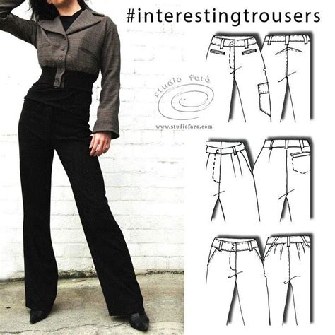 Who Doesnt Love Interesting Trousers Creative Trouser Patterns Cwa Rooms Coolamon Sun 22