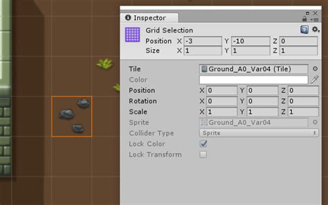 unity how can i deal with tilemap position in the editor game