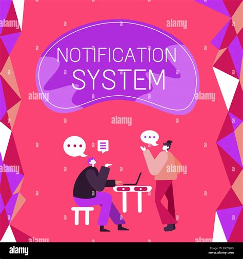 Conceptual Caption Notification System Business Concept Do Not Forget To Be Connected Social