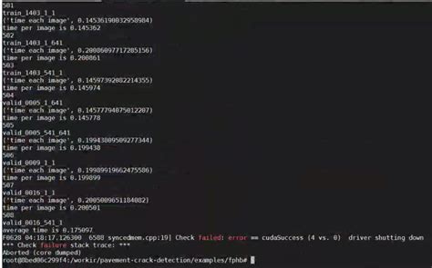 Python Test Py CUDA VISIBLE DEVICES Issue Fyangneil Pavement Crack Detection