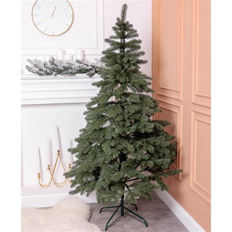 Штучна ялинка лита Карпатська 2 1 метра зелена V18 купити оптом в Україні 🛒 Lugi