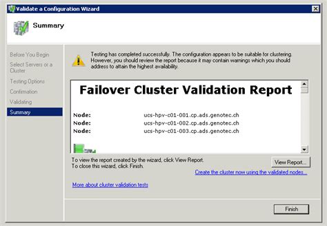 Cisco Ucs Hyper V Cluster Create Hyper V Cluster Part 6 Thomas Maurer