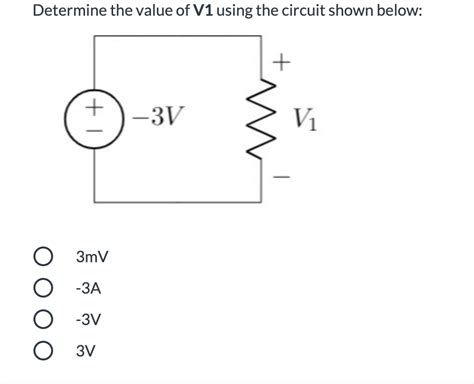 solved determine the value of v1 using the circuit shown