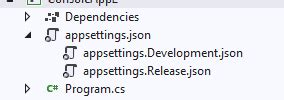 Nesting NET Core Appsettings Json Appsettings Development Json And Appsettings Release Json