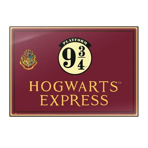Sous Main De Bureau Voie 9 34 Harry Potter
