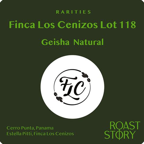 Finca Los Cenizos Lot 118 1kg Green Coffee Roast Story
