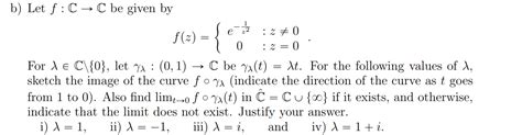 solved b let f c → c be given by e е f x 2 0 0 2