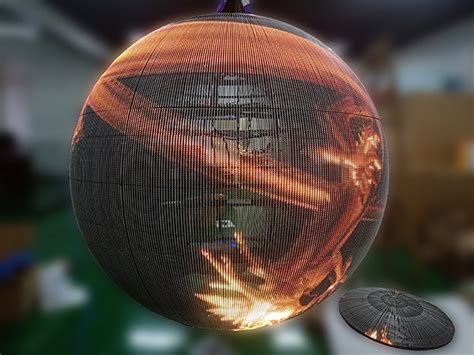 Indoor LED Sphere Display LED Display Manufacturer L Creative LED Screen Manufacturer L China