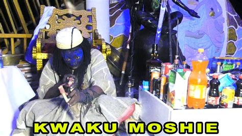 Kwaku Moshie Appears After Motia Hene To Enjoy His Drinks Shisha And