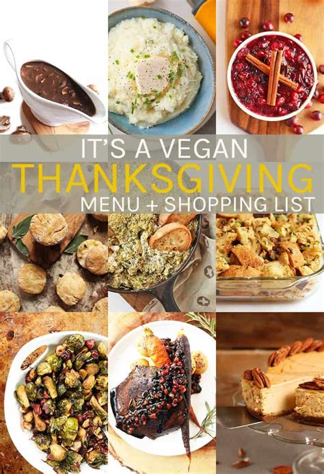 Get All Your Recipes Here With This Vegan Thanksgiving Menu Easy To