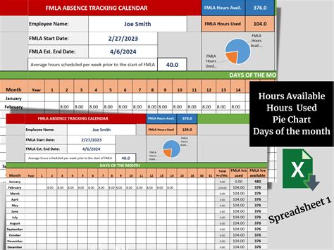 Fmla Leave Tracking Spreadsheet Template Excel