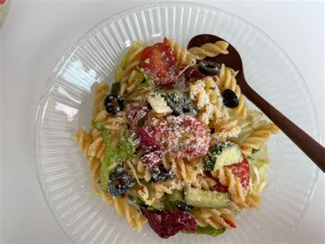 샐러드 파스타 소스 만들기 푸실리 냉파스타 다이어트 간단 파스타