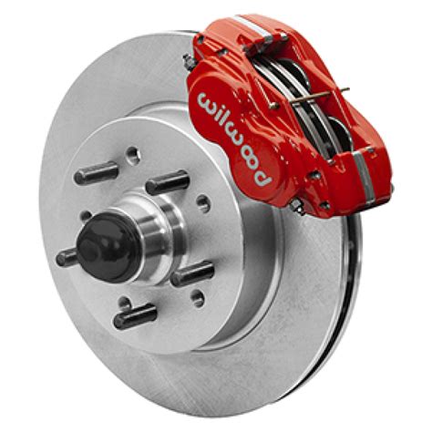 Wilwood 55 57 Chevy Bel Air Dynalite 4 Classic Kit 5x475in Hub Red