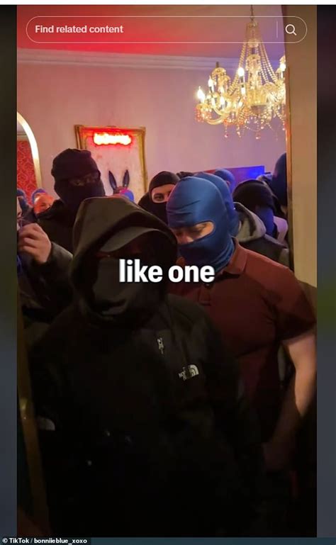 Shocking Moment Young Man Queueing For Bonnie Blues Sex Marathon Is Caught By His Own Mother