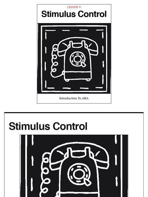 6 Stimulus Control And Generalization Pdf Cognitive Science Psychological Concepts