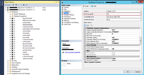 Sql Server Recovery Model Değiştirmek Techknowlojist