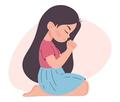 Niños Orando Vectores Iconos Gráficos Y Fondos Para Descargar Gratis