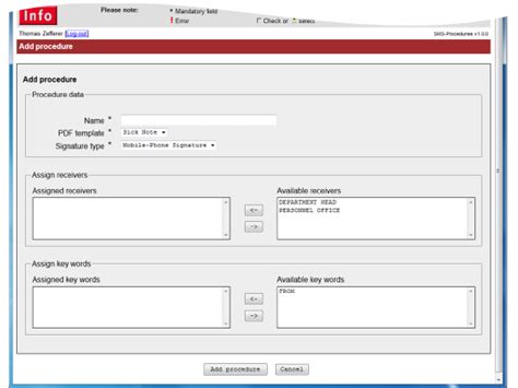 Web Based Interface For The Definition Of New Procedures Download