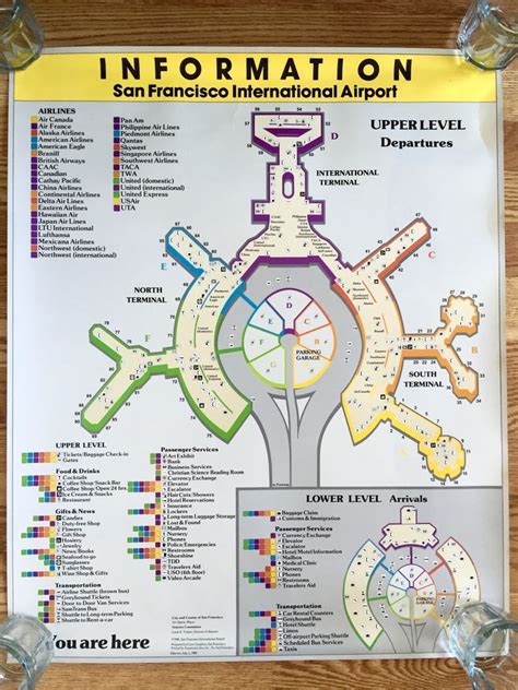 Map Of Sfo International Terminal Zlcnzw