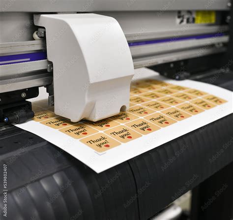 Plotter Cutting Stickers Typography Polygraphy Machine Black Labels