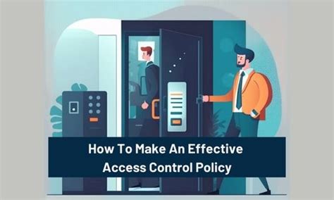 How To Make An Effective Access Control Policy Template