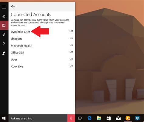 Microsoft Adds Dynamics Crm Support To Cortana Through Connected Accounts Windows Central