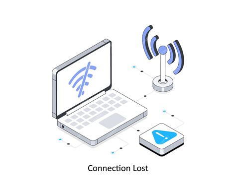 Premium Vector Connection Lost Isometric Stock Illustration Eps File Stock Illustration