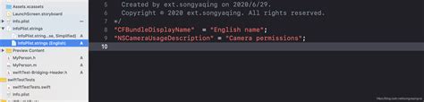 Xcode Infoplist 国际化 多语言配置xcode Info 国际化 Csdn博客