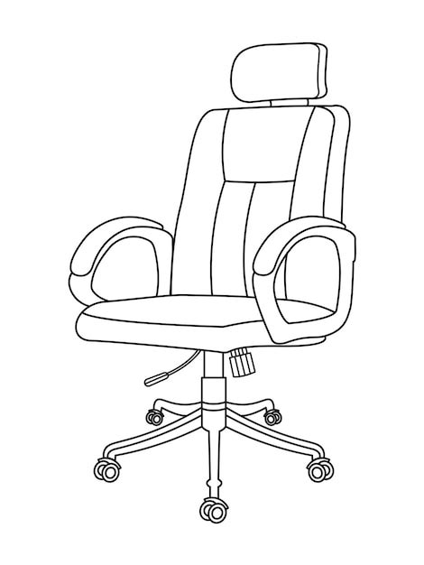 Premium Vector Stylish Modern Office Chair Assorted Set Of Office