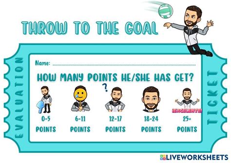 Throw Catch An Free Interactive Worksheets 7288647