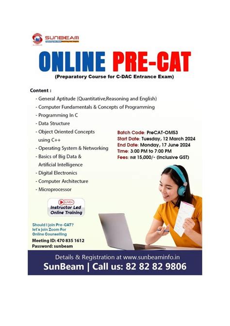 Unlock Your Cdac Potential With Precat Classes Pdf