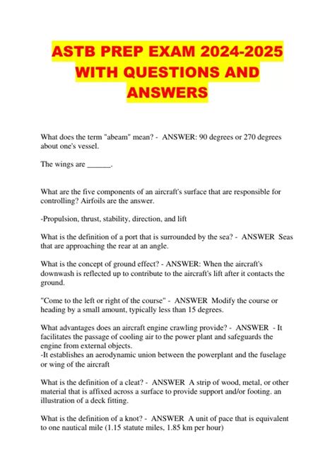 Astb Prep Exam With Questions And Answers Astb Stuvia Us