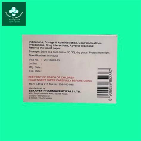 Thuốc Eska Folvit Là Thuốc Gì Giá Bao Nhiêu Có Tác Dụng Gì Mua ở đâu