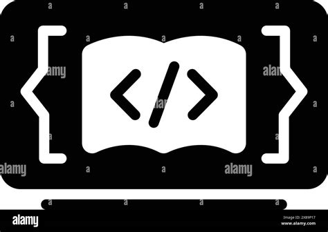 icon for code learning programming stock vector image and art alamy