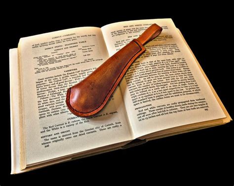 Handmade Leather Paper Weight Book Weight Etsy