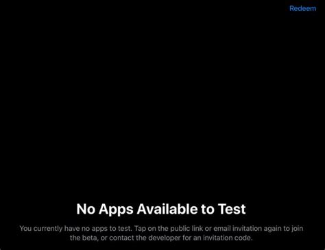 Ios Where Is Redeem Code For Public Link For Testflight Stack Overflow