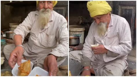 અમૃતસર 2022માં પણ માત્ર 2 50 રૂપિયામાં સમોસા વેચી રહેલા આ દાદાની
