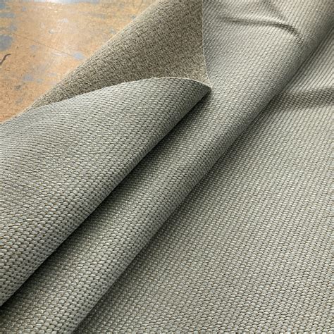 Intro In Sky Blue Upholstery Fabric Basketweave In Blue Tan