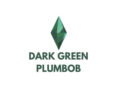 Dark Green Plumbob For Sims 4 Loading Screen