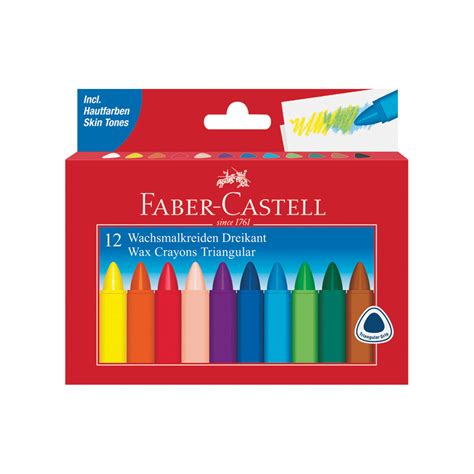 Pastele Voštane Faber Castell 12 Boja Trokutaste 1094858