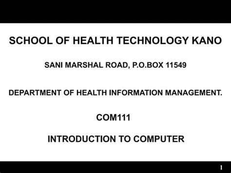 Basic Computer Engineering Ppt