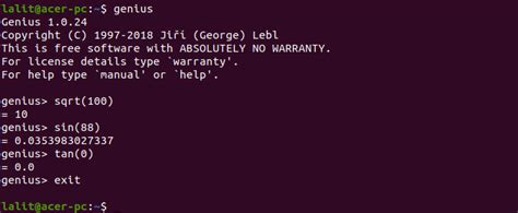 How To Install Genius Mathematics Tool In Ubuntu Linux