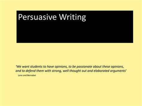 Detailed Lesson Plan On Persuasive Writing Pdf