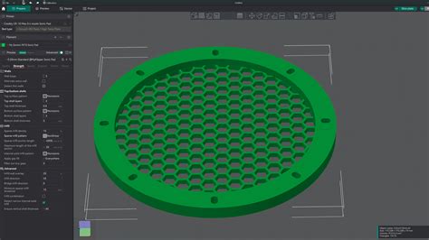 🔉 Universal 65 Speaker Grille Cover・ Stl File For 3d Printing・cults