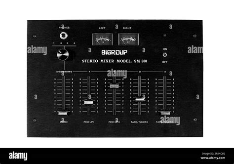 Bigroupstereomixersm 500discodiscothequeinstallationarchive